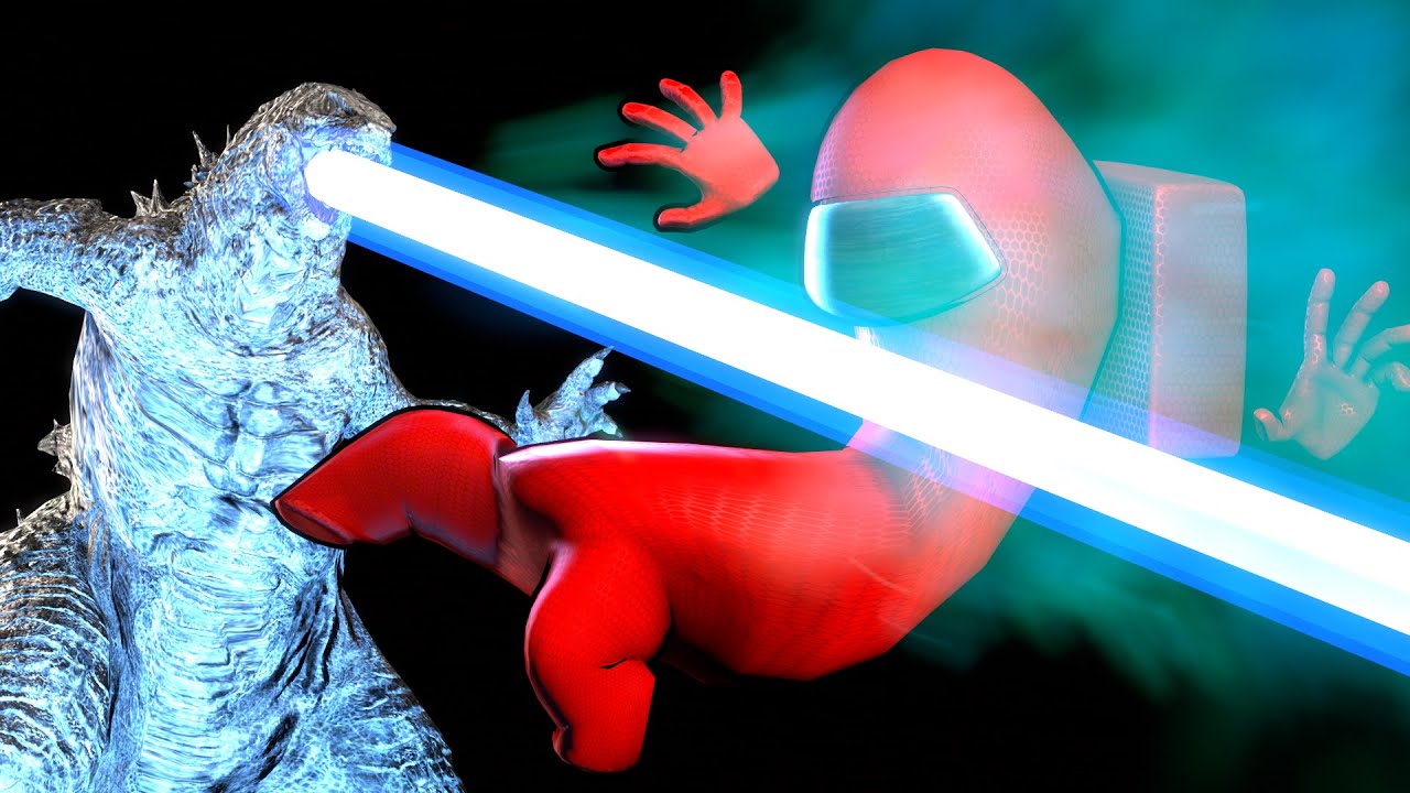 Godzilla vs Among Us - YouTube