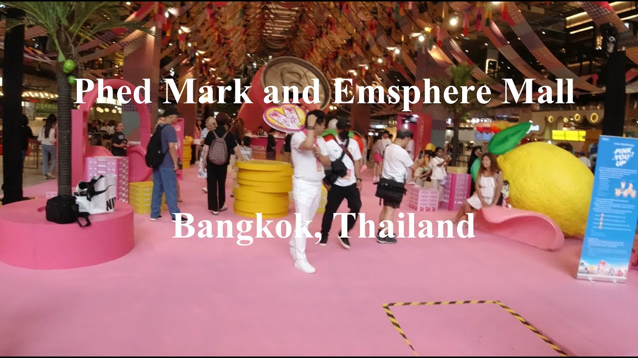 The Amazing Emsphere Mall and Phed Mark Restaurant. - YouTube