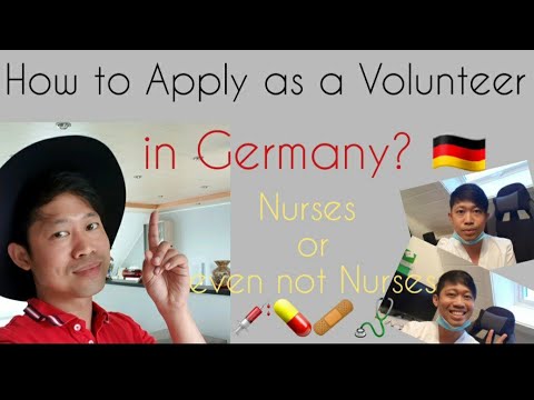How to Apply as a Volunteer in Germany?🇩🇪 "FSJ" Nurses and Not Nurses ...