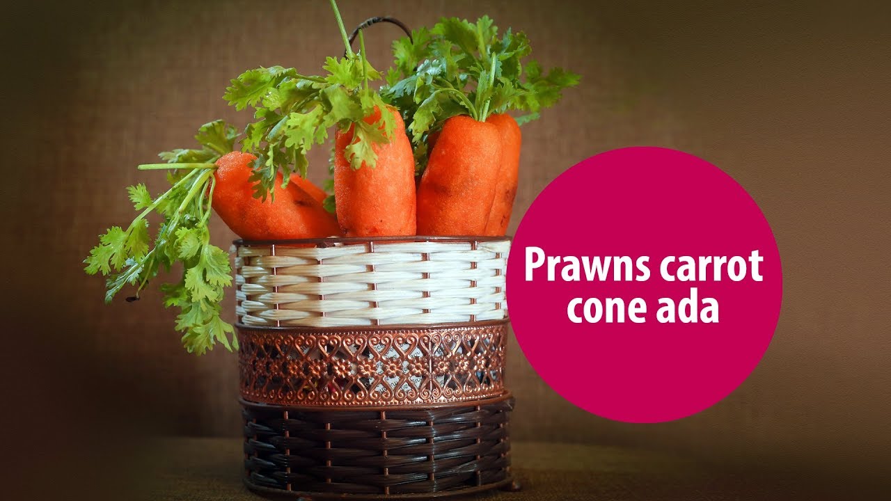 Prawns Carrot Cone Ada - YouTube