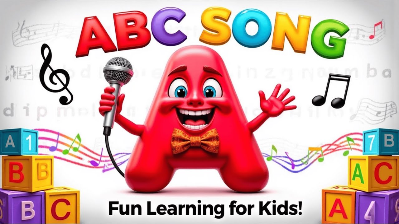 Why Kids Are Obsessed with This One Simple Song? Alphabet song, ABC ...