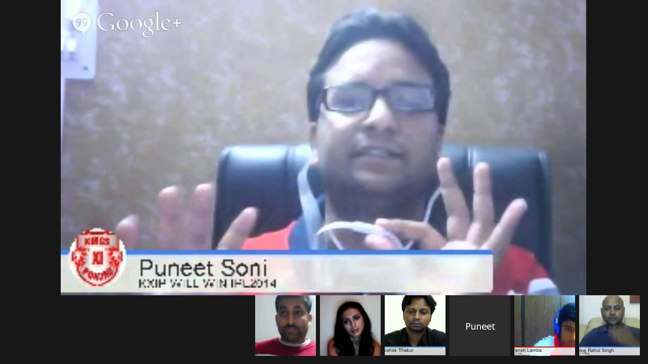 #KXIPHangout with Anureet Singh - YouTube