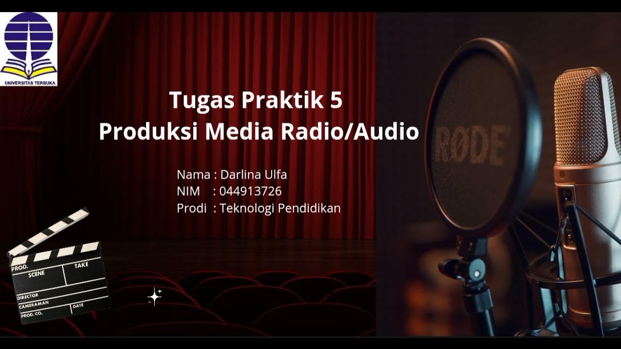 Tugas Praktik 5 Produksi Media Radio/Audio - YouTube