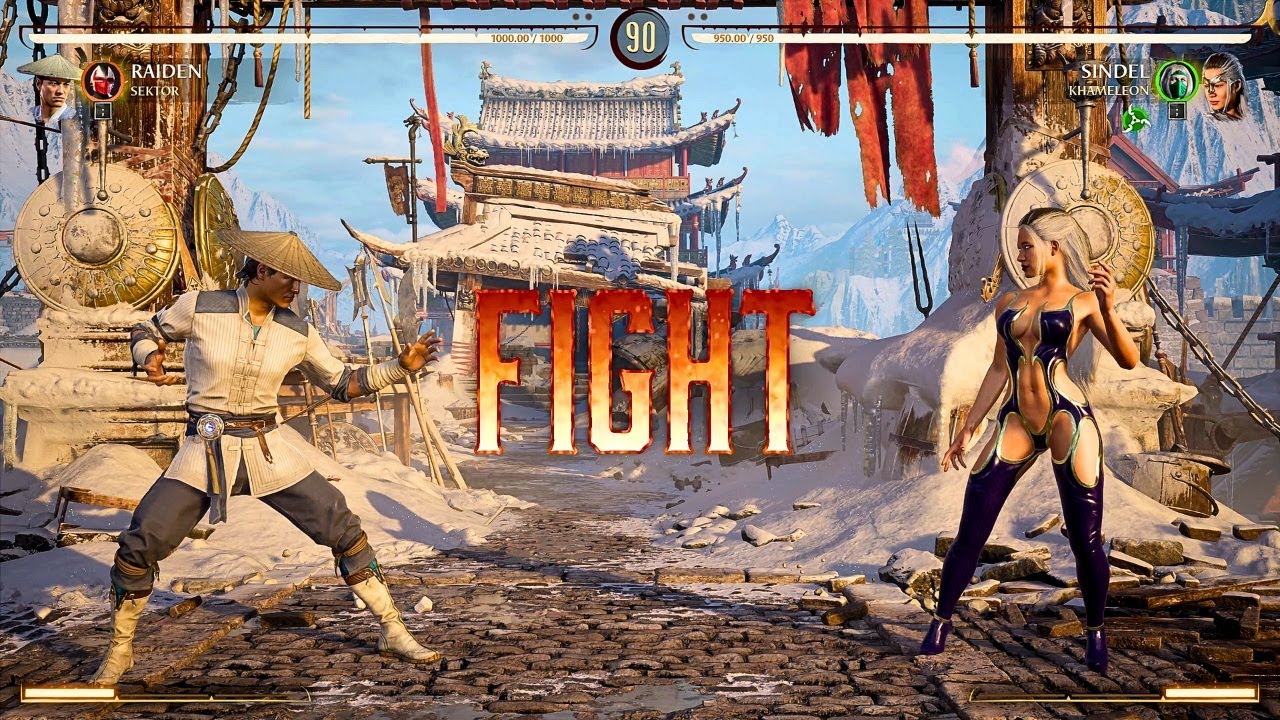 Raiden Vs Sindel - Mortal Kombat 1 (MK1) - YouTube