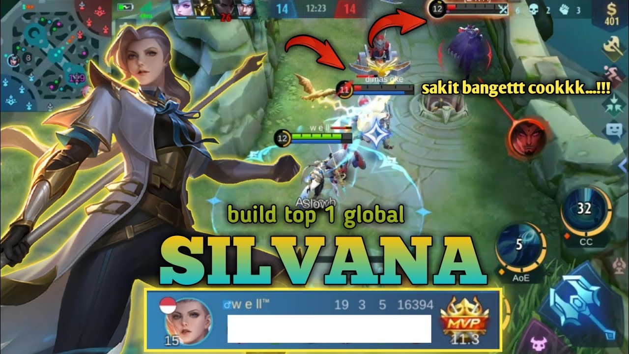 BUILD SILVANA TERSAKIT 2022_BUILD TOP 1 GLOBAL SILVANA||SILVANA TANK ...