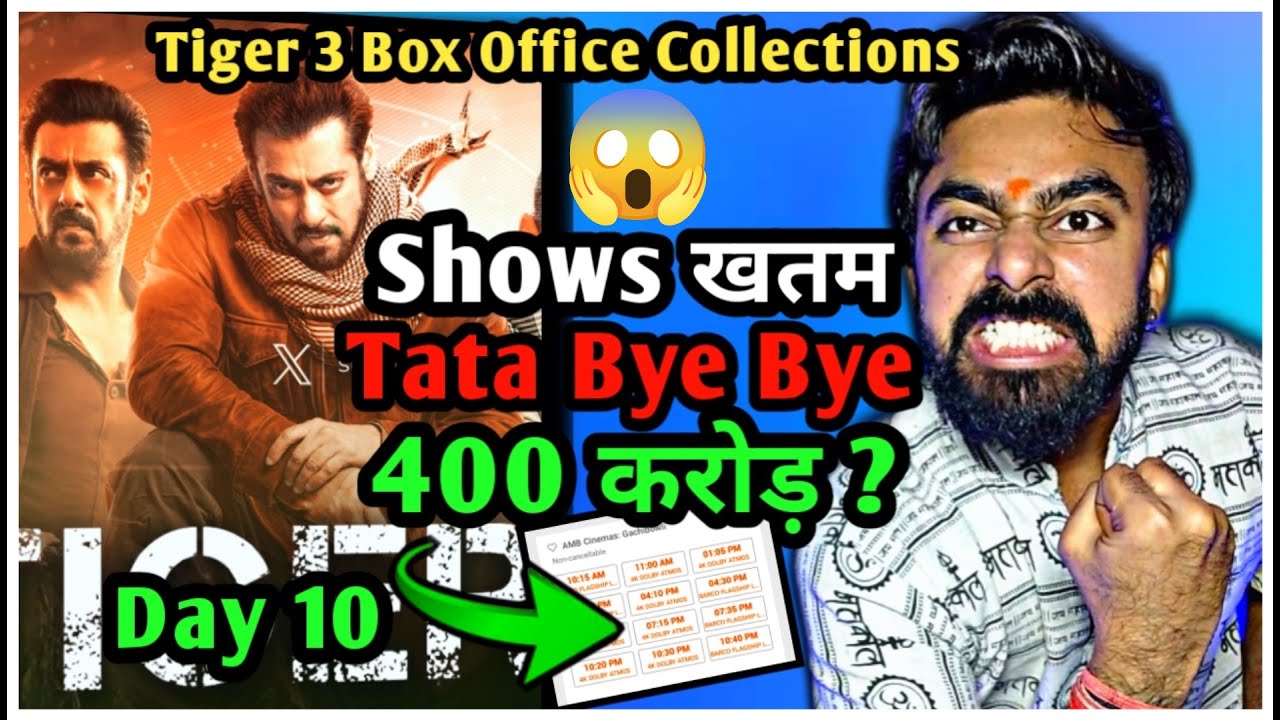 Tiger 3 Box Office Collections | Tiger 3 Box Office Collection Day 10 ...