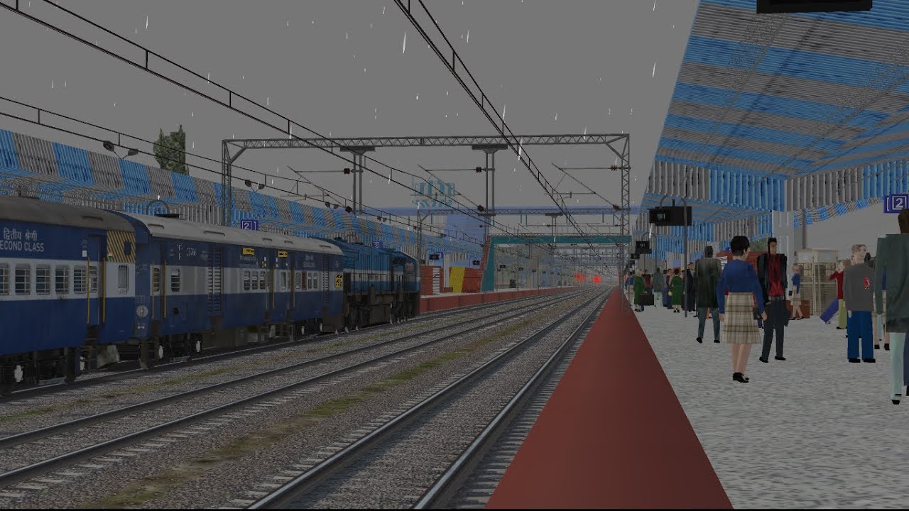 12515 COIMBATORE - SILCHAR EXPRESS Part 3 NFR Route IR MSTS - YouTube