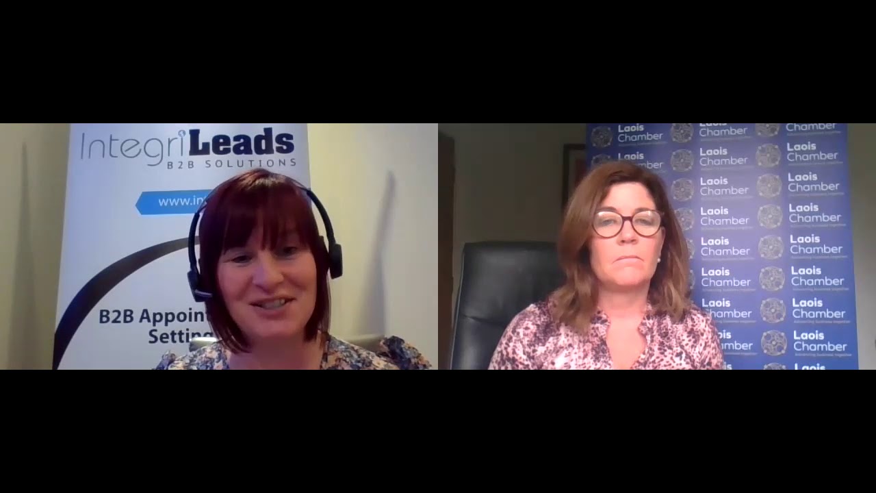 Laois Chamber interview with Aisling Kirwan, Integril Leads - YouTube