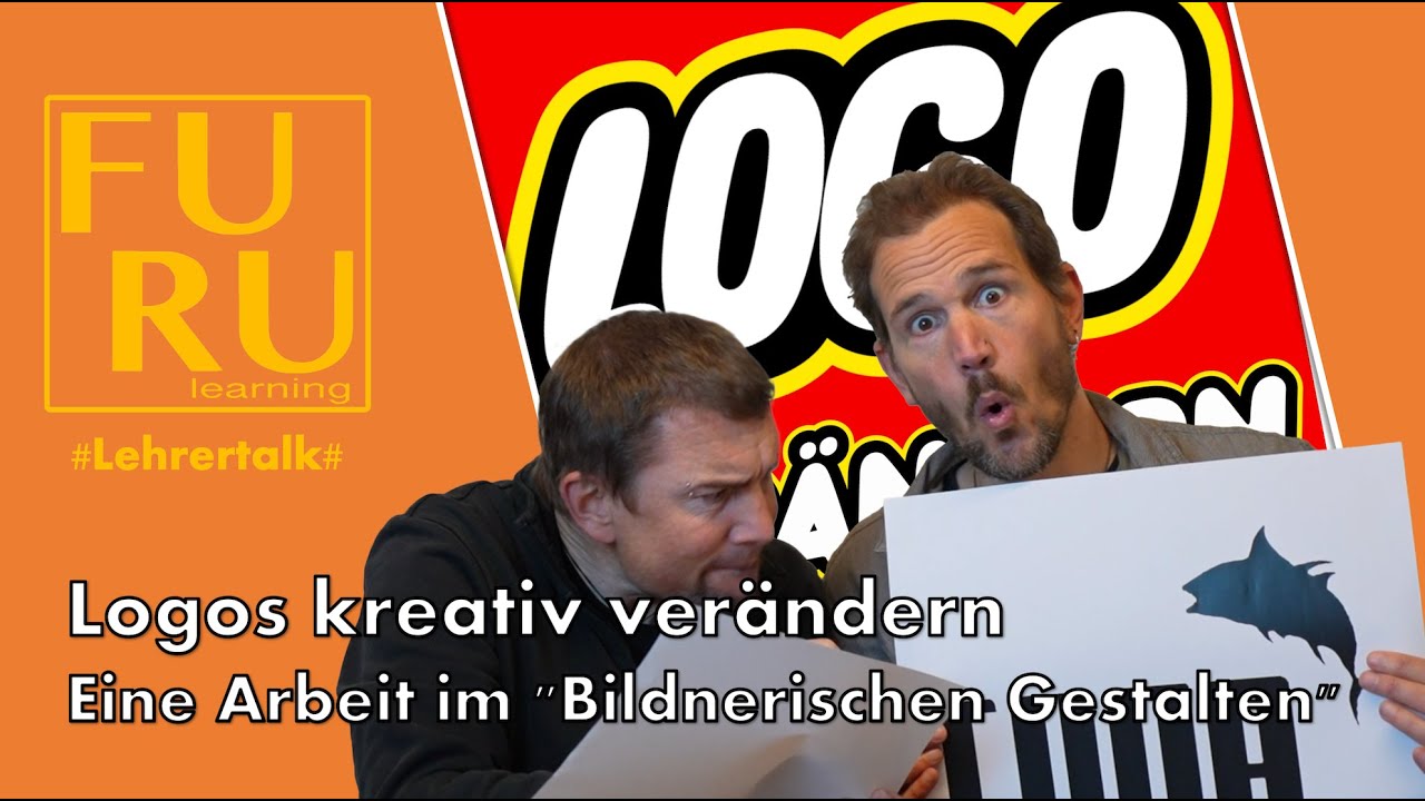 Logos bekannter Marken verändern; eine Zeichnungsarbeit fürs ...