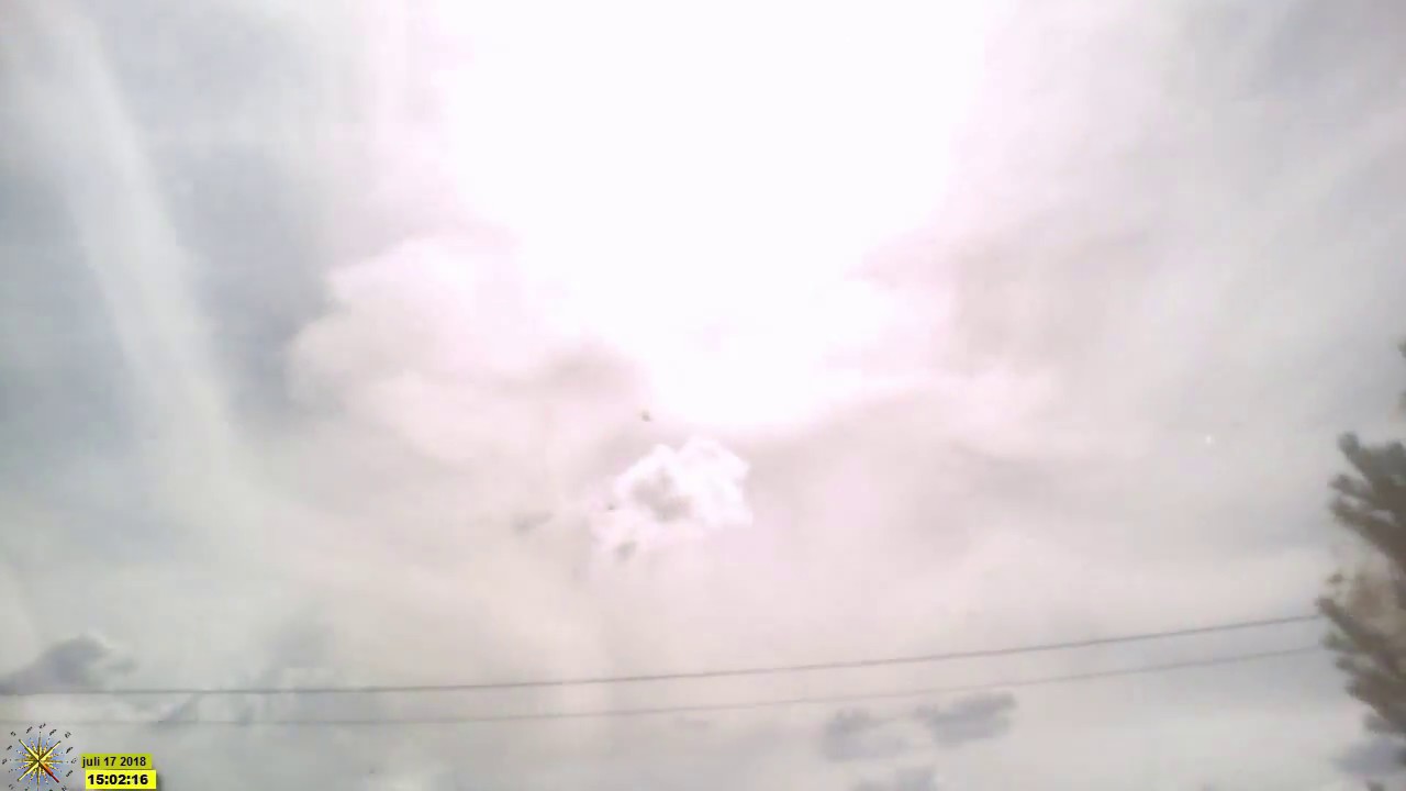 EISCAT HAARP IN ACTION! Chemical Skies July 17 2018 Scandinavia, Norway ...