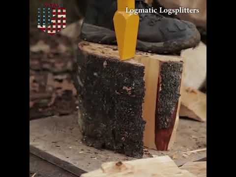 Slide Hammer Log Splitter - YouTube
