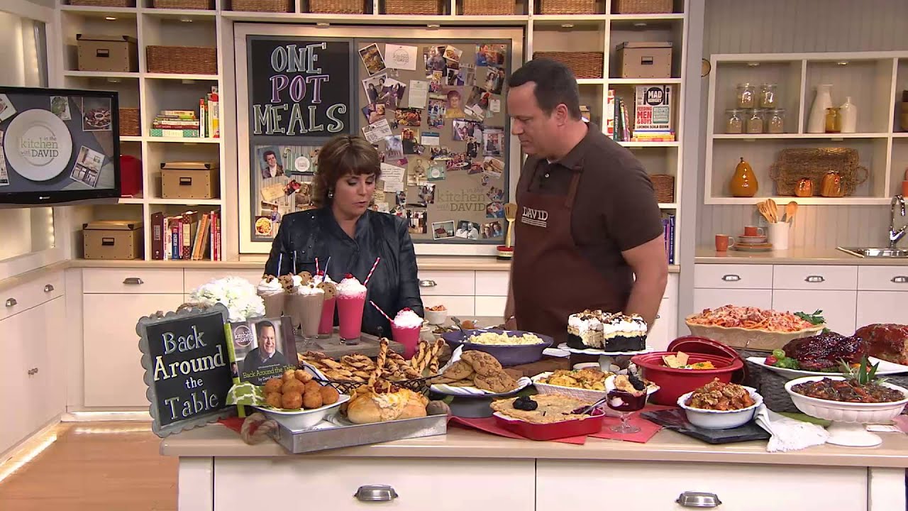 Back Around the Table: An "In the Kitchen with David" Cookbook with ...