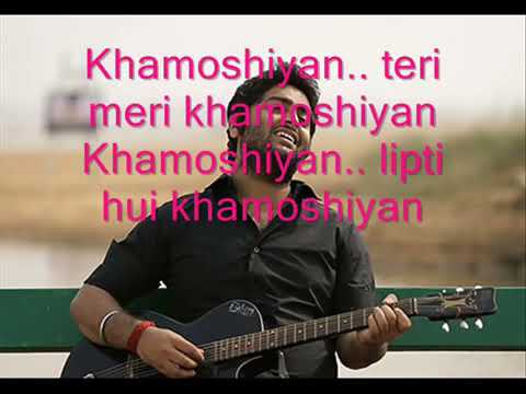 Khamoshiyan Song with Lyrics Arijit Singh - YouTube