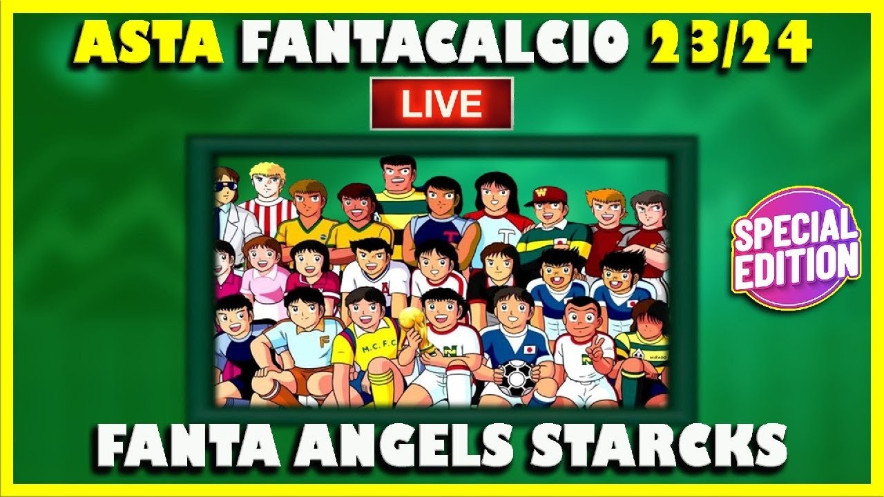 Asta FANTACALCIO Classic 23/24 - Lega a 8 - Fanta Angels Starcks - YouTube