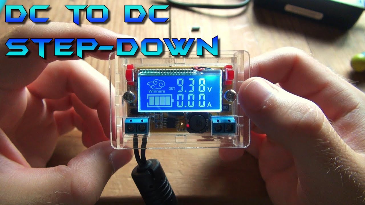 DC to DC Step-down Voltage Converter Kit Review - YouTube