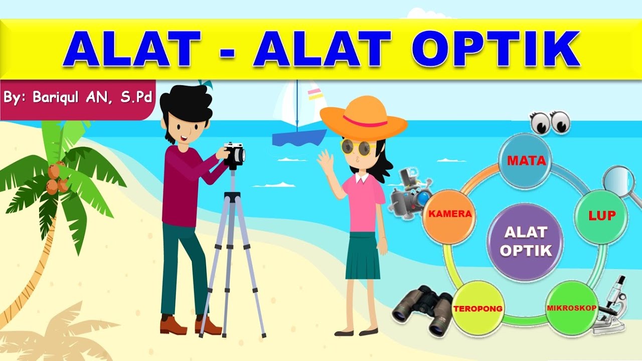 ALAT - ALAT OPTIK || Materi & Contoh soal || MATA, KACAMATA, KAMERA ...