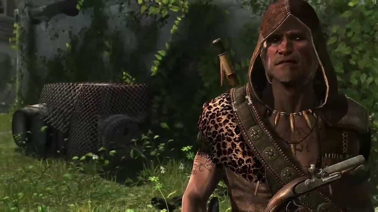 Assassin's Creed Black Flag Cutscene Blooper - YouTube
