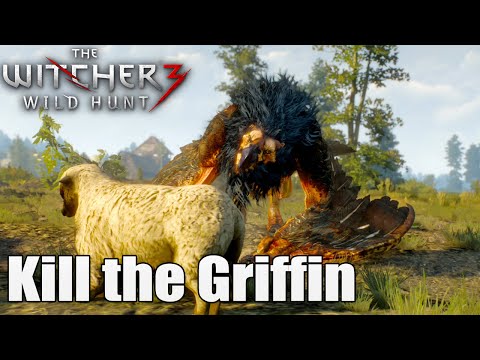 The Witcher 3: Killing the Griffin (Boss Fight)