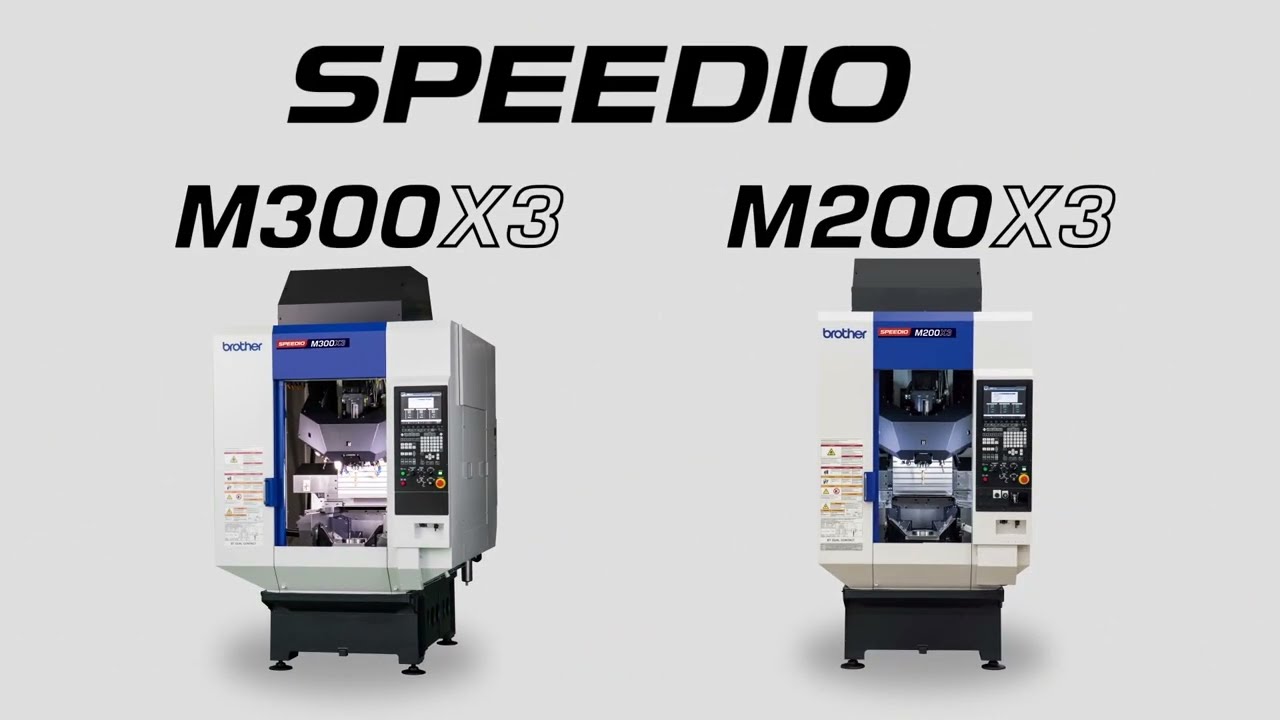 Centro de Maquinado Brother - Speedio M300X3 - YouTube