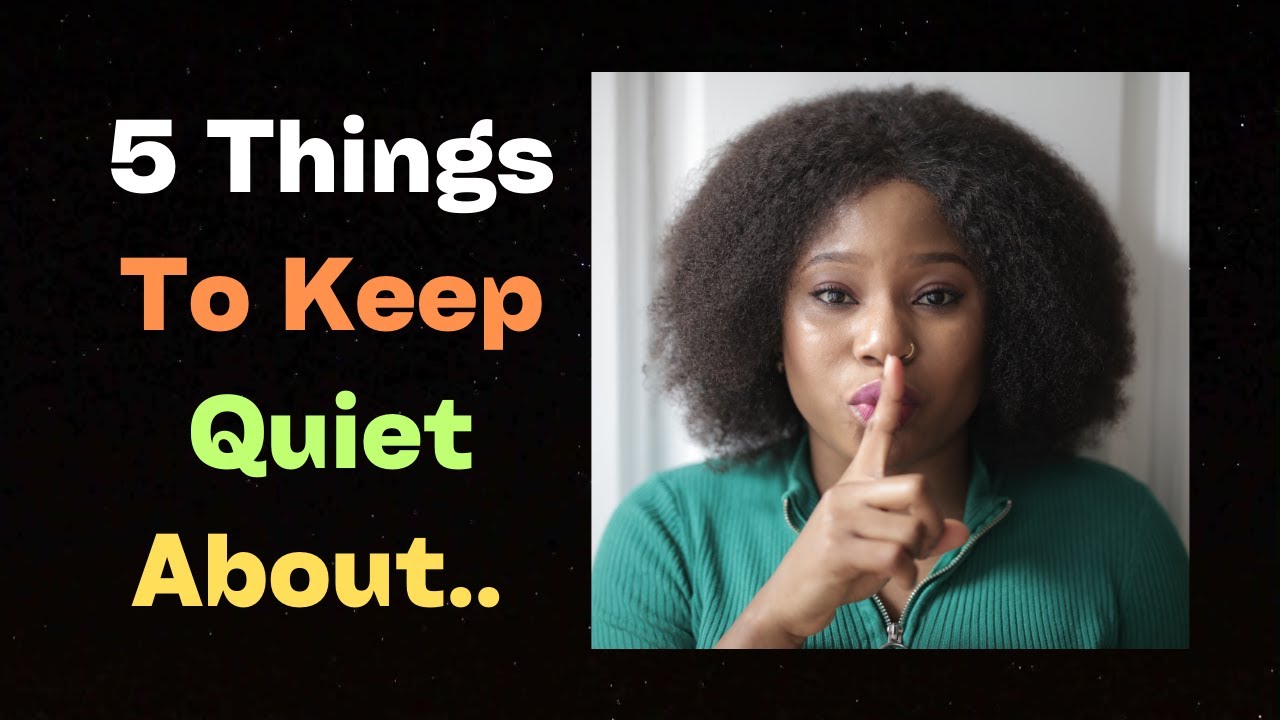 5 Things To Keep Quiet About.. #recommended #psychologyfacts #deepfact ...