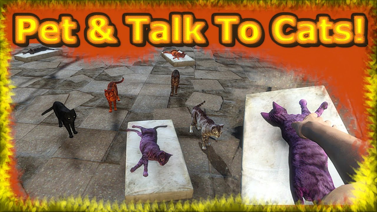 Pet & Talk to Cats - Fallout 4 mod - YouTube