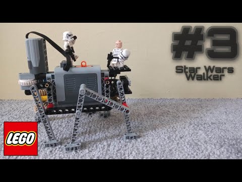 Lego Technic MOC Star Wars Walker AT-TE - YouTube