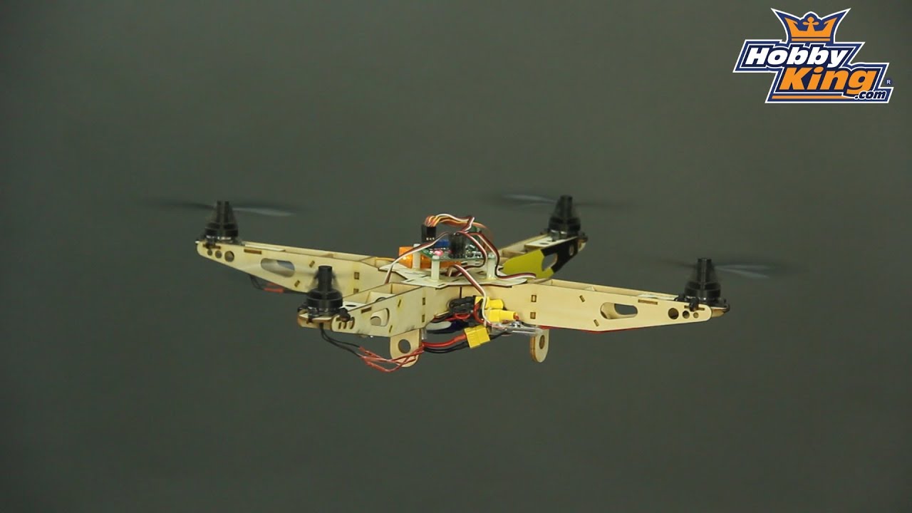 HobbyKing Daily - Hobbyking Mini Quadcopter Frame with Motors (550mm ...
