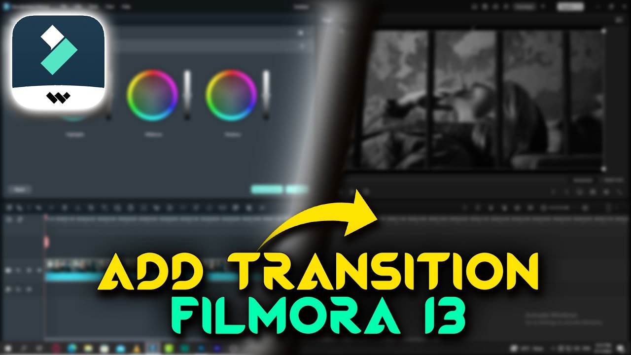 How to Add a Transition Effect in Wondershare Filmora 13 | Filmora ...