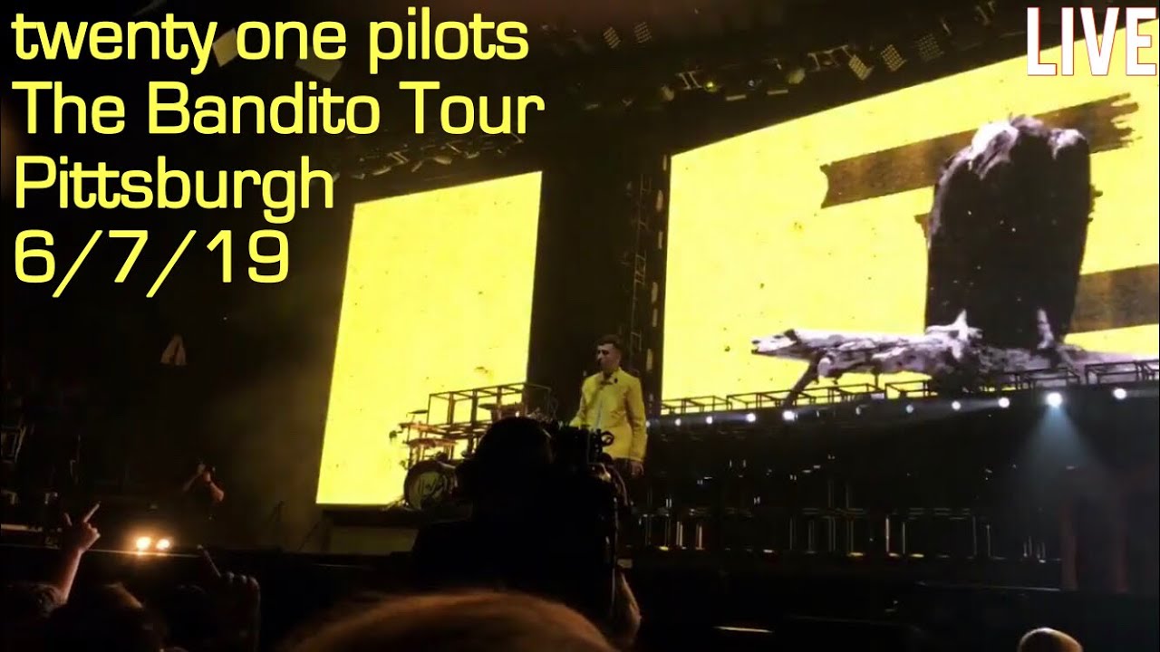 Concert Clips: twenty one pilots - The Bandito Tour (Pittsburgh 6/7/19 ...