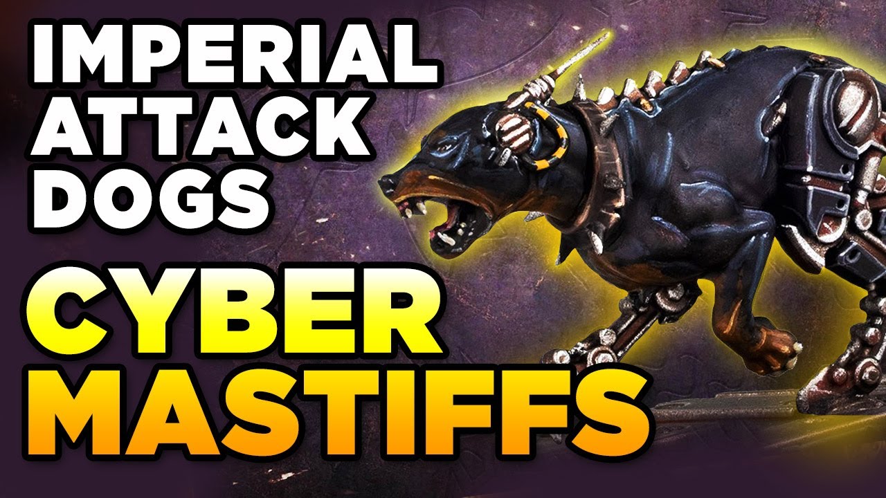 40K - CYBER-MASTIFFS. THE CHAINSAW TEETH DOGS | Warhammer 40,000 Lore ...
