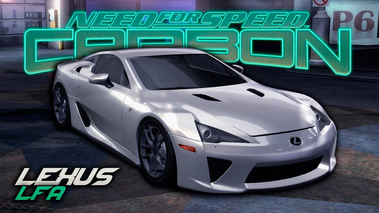 LEXUS LFA: РИСОВОЗКА БЕЗ ТОРМОЗОВ (NFS: Carbon Battle Royale Mod) - YouTube