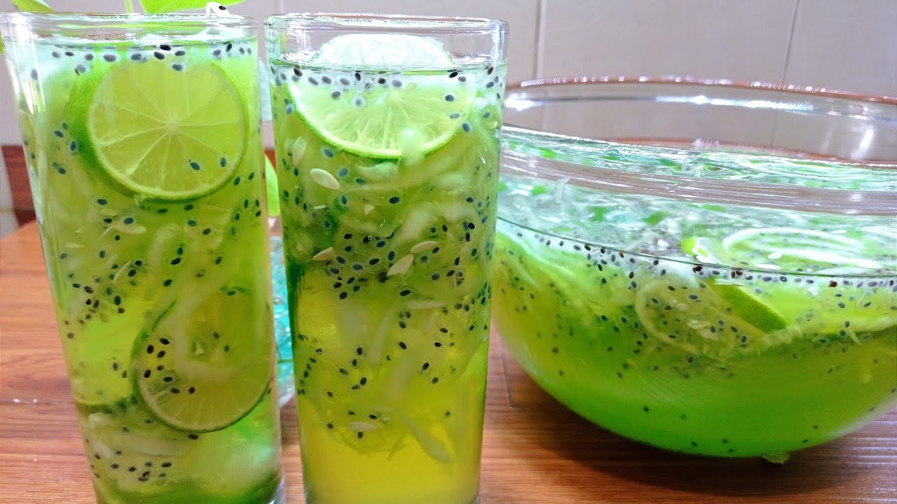 IDE MINUMAN BERBUKA PUASA YANG SEGER BANGET | ES KUWUT TIMUN - YouTube