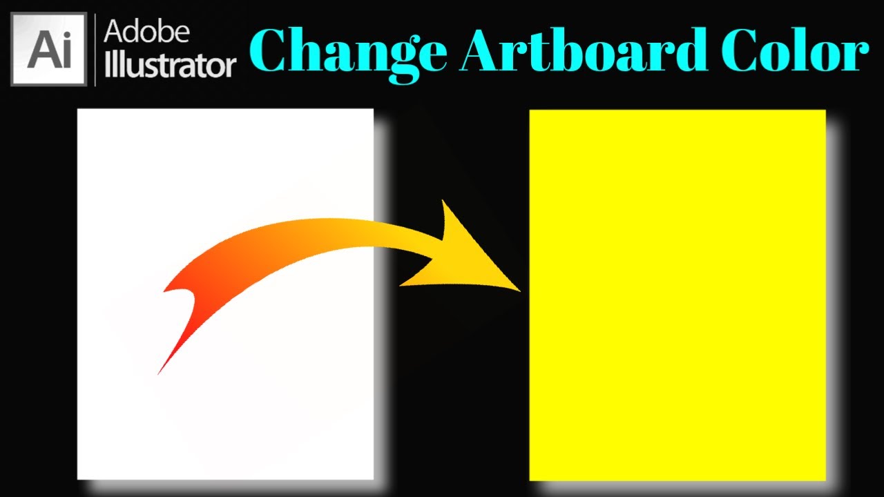 Illustrator Tutorial 2 Quick Ways To Change Artboard Color In illustrator-tutorial-2-quick-ways-to-change-artboard-color-in