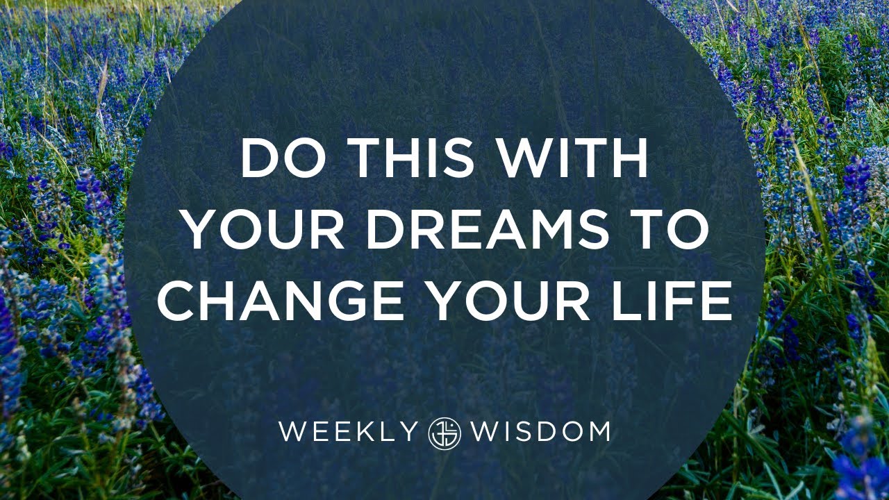 Do This with Your Dreams to Change Your Life | 2-Minute Tip - YouTube