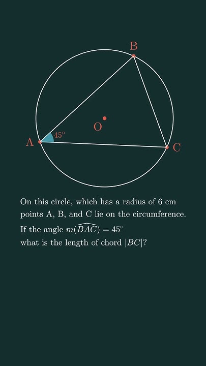 A Nice Circle Problem | #geometry #circletheorems #learnmath #mathtutorial - YouTube