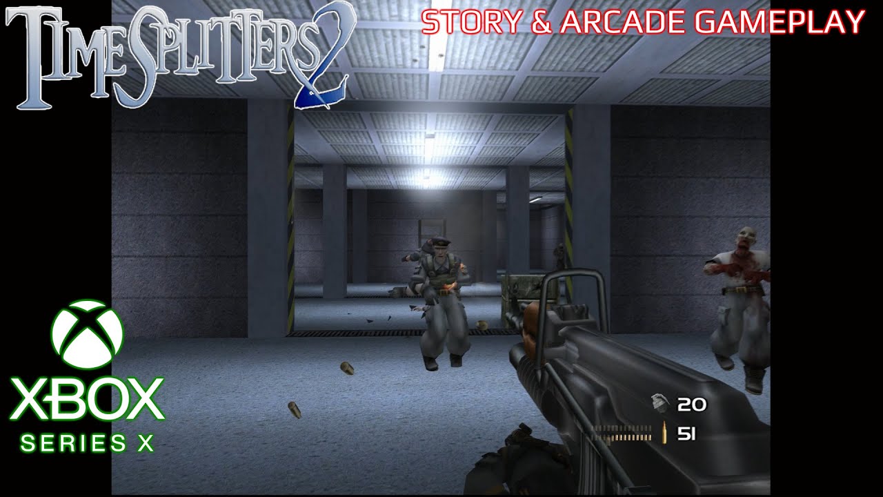 TimeSplitters 2 (Xbox Series X) Story & Arcade Gameplay - YouTube
