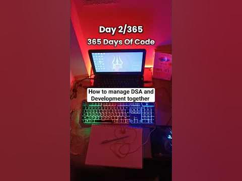 DAY-2 of #365daysofcode #dsa #development #manage - YouTube
