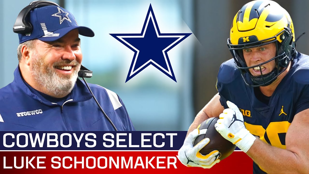 Luke Schoonmaker: The Cowboys' 58th Pick to Watch Out For - YouTube