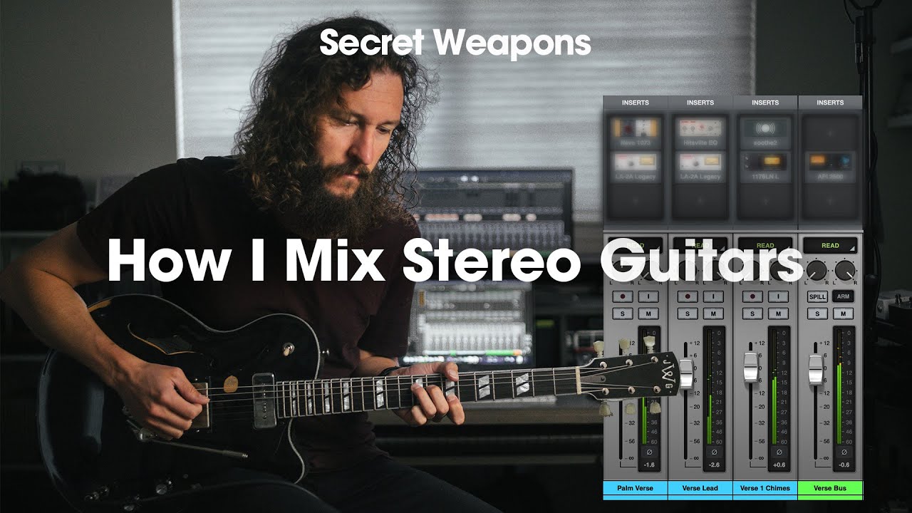 3 Tips for Mixing Stereo Guitars | Secret Weapons - YouTube