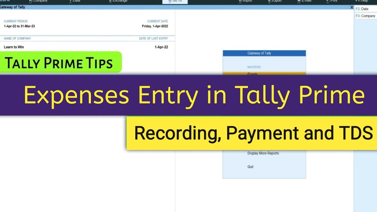 Expenses Entry In Tally Prime Tally Prime Journal Entries In Tally expenses-entry-in-tally-prime-tally-prime-journal-entries-in-tally