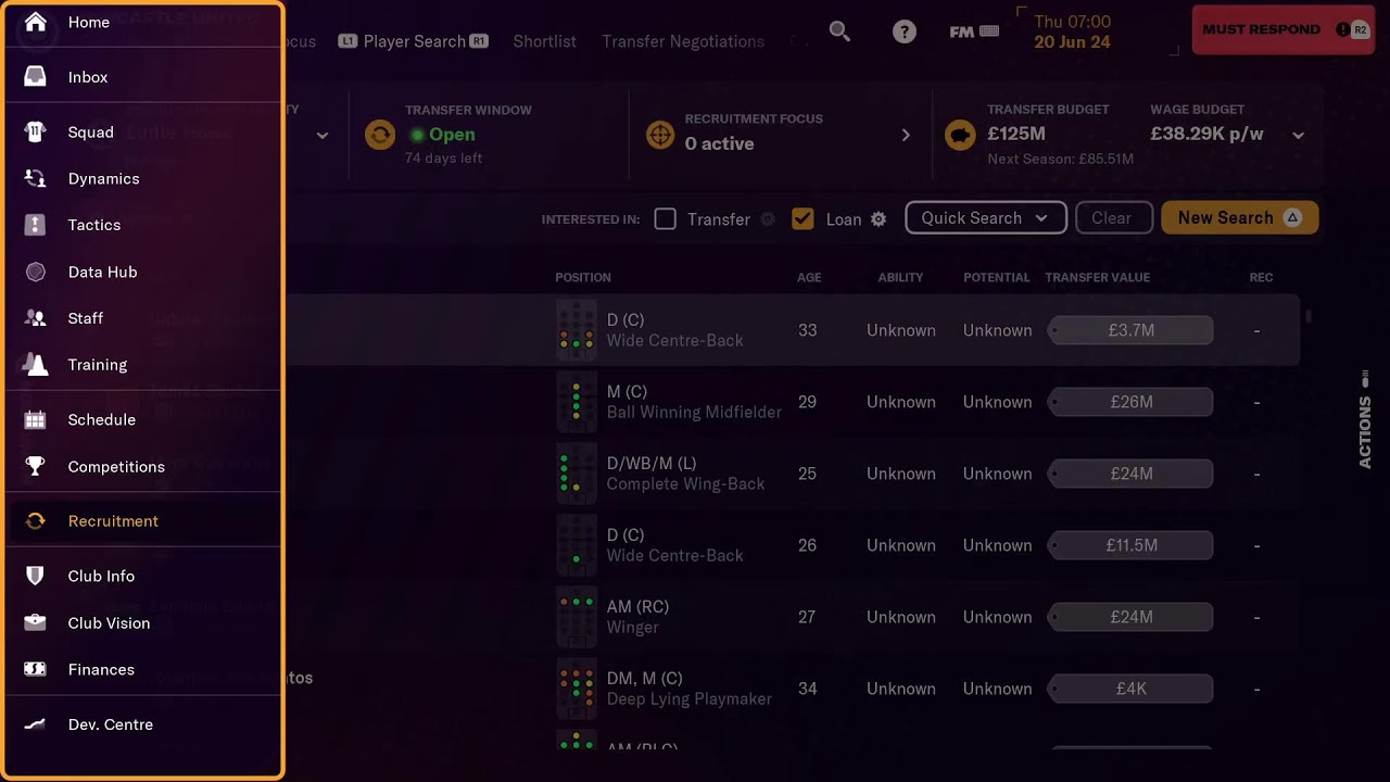 FM24 New Season New CL Format. - YouTube