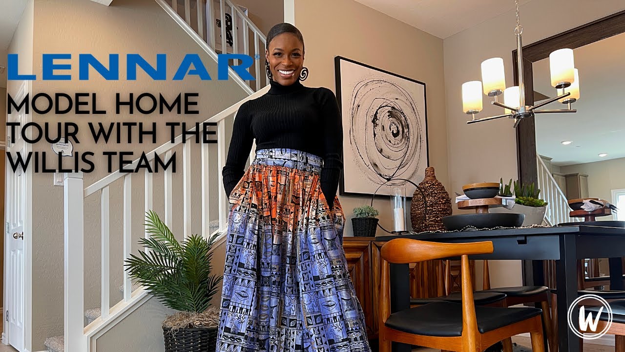 Lennar Model Home Tour - YouTube