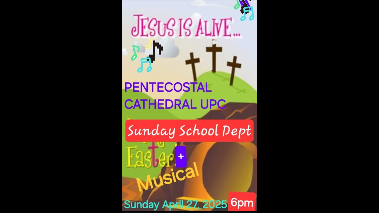 Sunday School Easter Musical | April 27, 2025 | Part 1 - YouTube