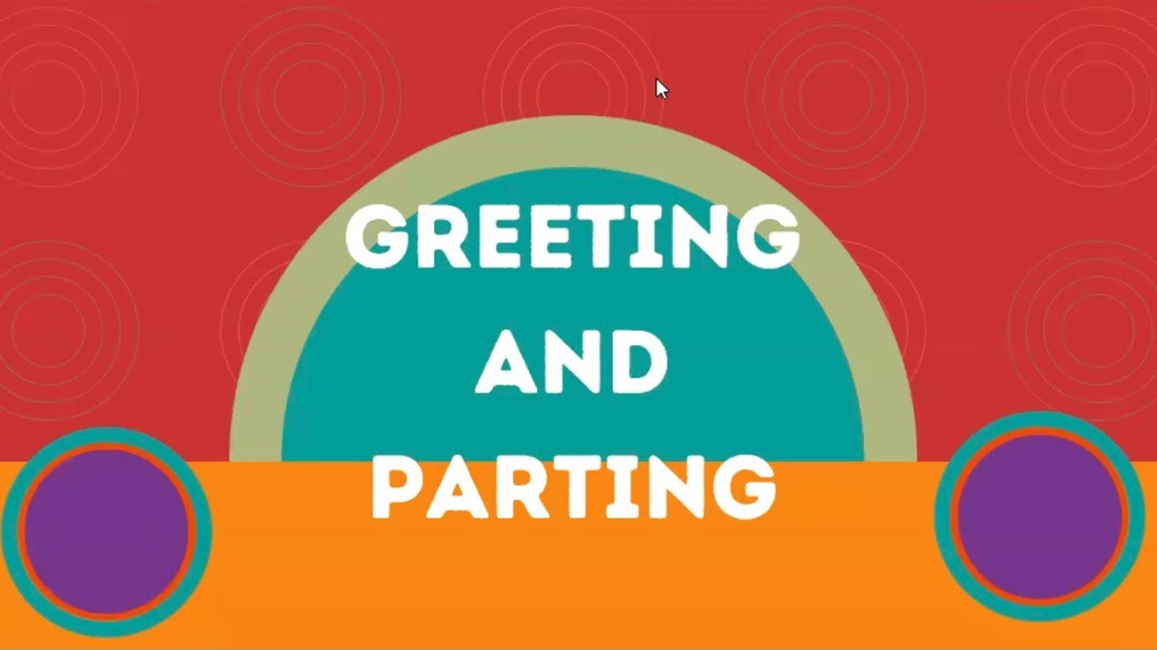 Day 01 | Greeting and Parting | Kids | Basic 1 - YouTube