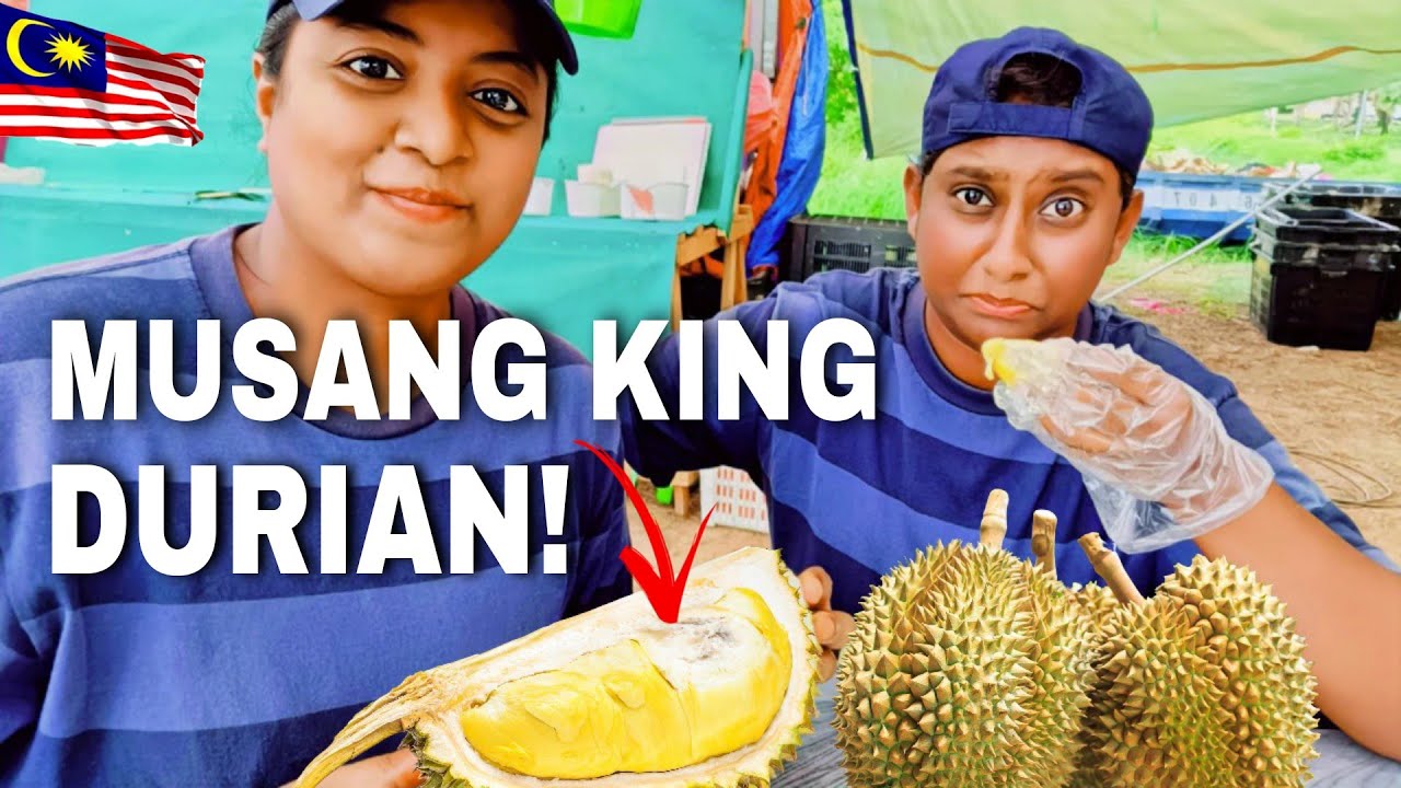 🇲🇾 Trying DURIAN For The First Time In Malaysia! Durian Fruit Reviewed ...
