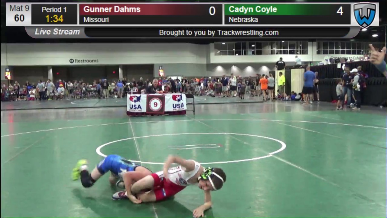 2102 Novice 60 Gunner Dahms Missouri vs Cadyn Coyle Nebraska 8571507104 ...