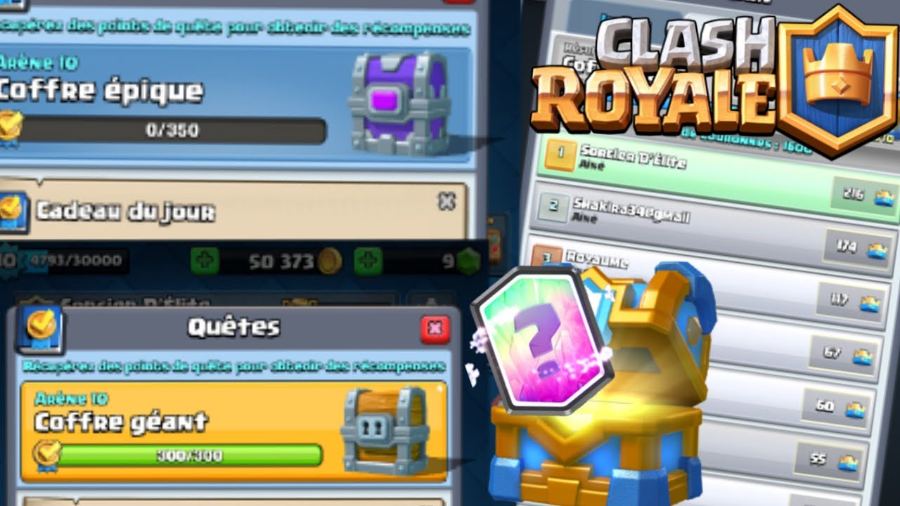 [Clash Royale]Mini pack opening - YouTube
