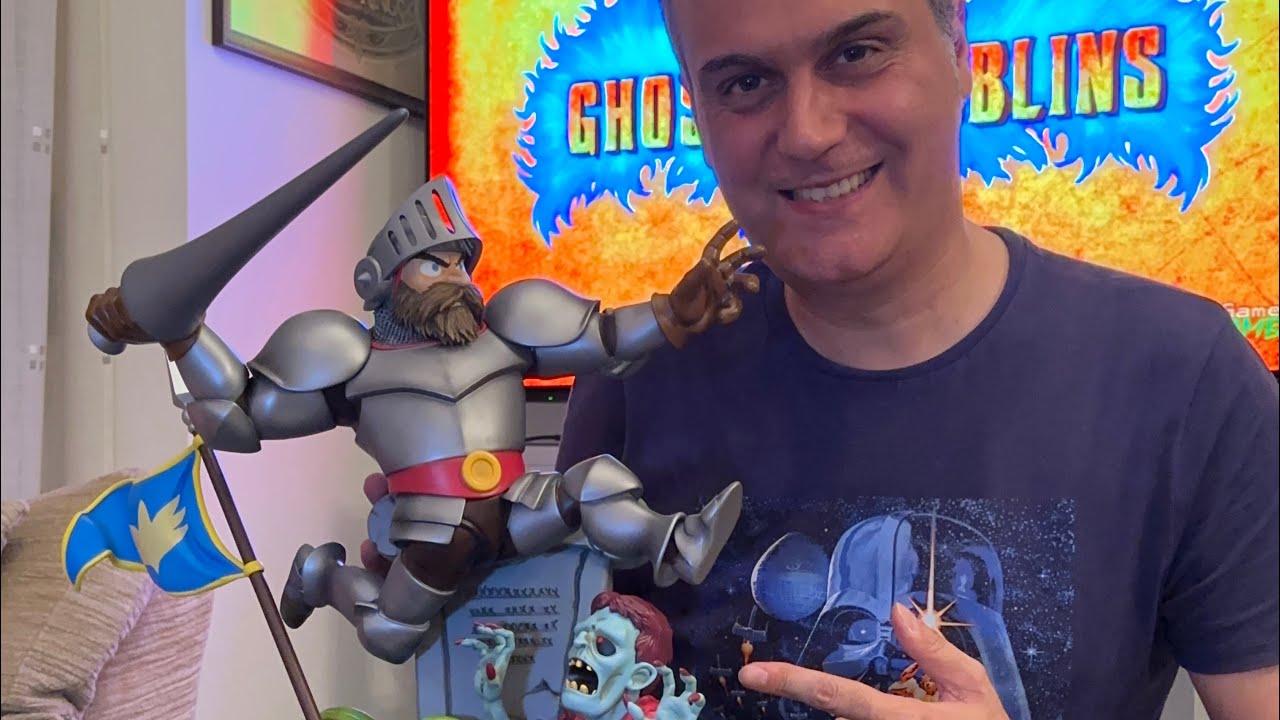 unboxing review Ghosts 'N Goblins Resurrection: Sir Arthur - Silver ...
