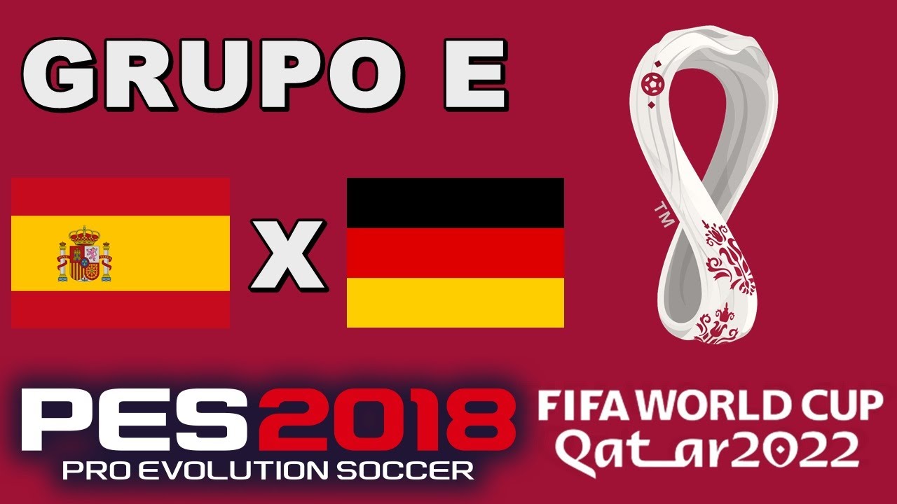 PES 2018 ESPANHA X ALEMANHA - COPA DO MUNDO CATAR (PS3) SPAIN X GERMANY ...
