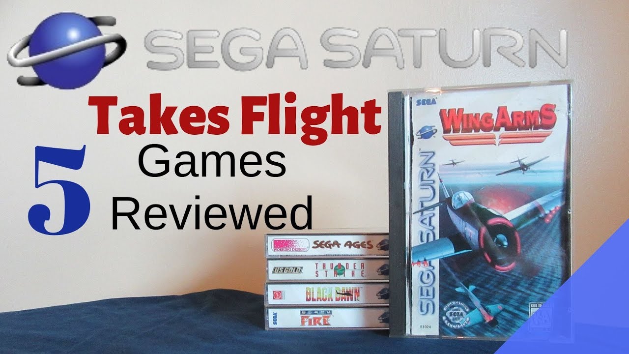 5 Sega Saturn Flight Games Reviewed - YouTube